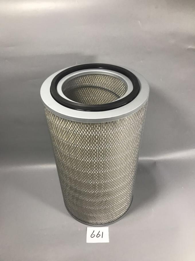 Heavy Eqiupment Excavator Air Filter , Daewoo Filter Submicron Capture ...