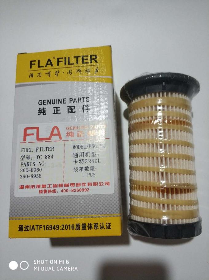 360-8958 360-8960 E324DL E320D2GC Excavator Fuel Filter